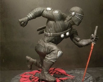 Snake Eyes Stl , Gi Joe Figure 3D Stl File, Stl, Instantly Download Stl ...