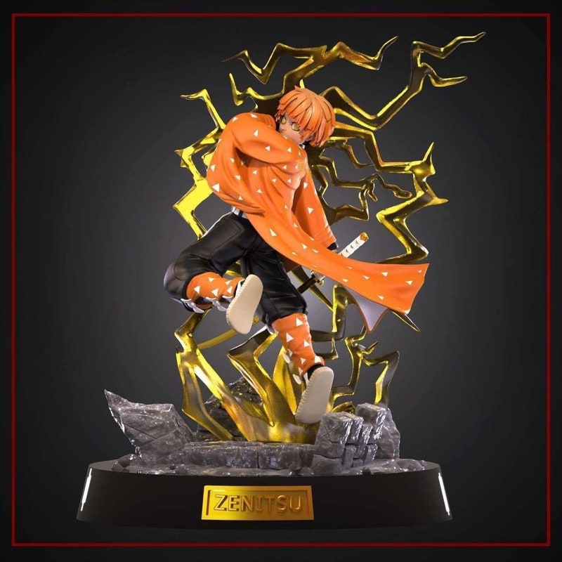 Demon Slayer 3d Digital Files - Etsy
