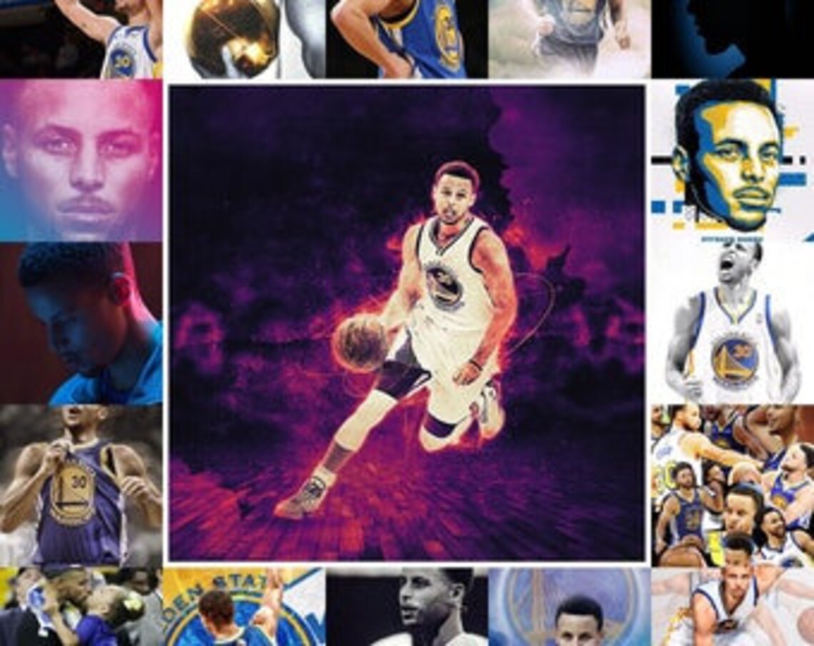 Steph Curry Logo SVG, PDF, EPS, Png, Basketball Svg, Gsw - Etsy