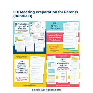 Special Education IEP Meeting Prep, Special Ed Parent Time Management ...