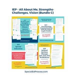 Special Education Strength Based IEP Goals, Special Ed School ...