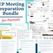 IEP Meeting Prep Toolkit for Parents, Special Education Planning ...