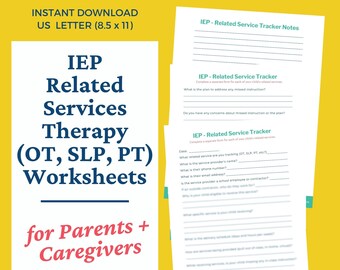 Iep Goals Tracker - Etsy