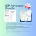 IEP Binder Kit + Parent Meeting Prep Worksheets – Special Education ...