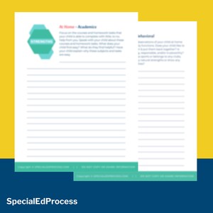 IEP Strengths and Vision Planner, All About Me Worksheets, Goal Setting ...