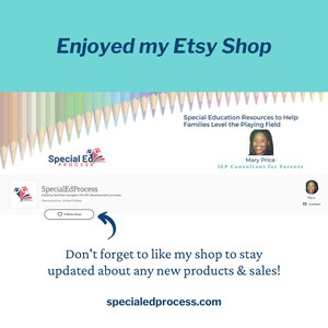 Special Education Accommodations & Modifications Guide, IEP Worksheet ...