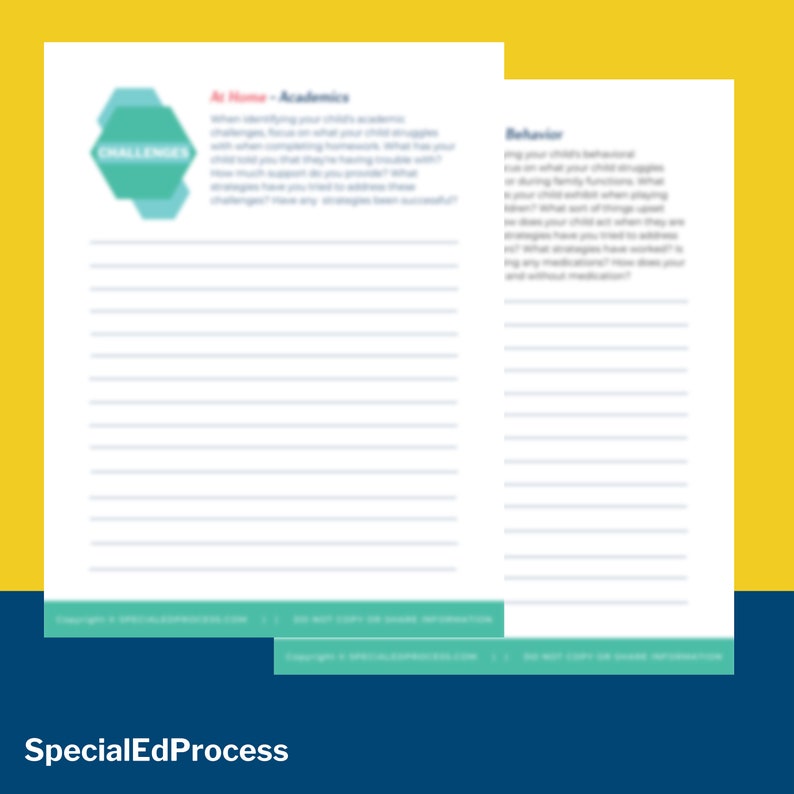 Special Education Strength Based IEP Goals, IEP All About Me, Strengths ...