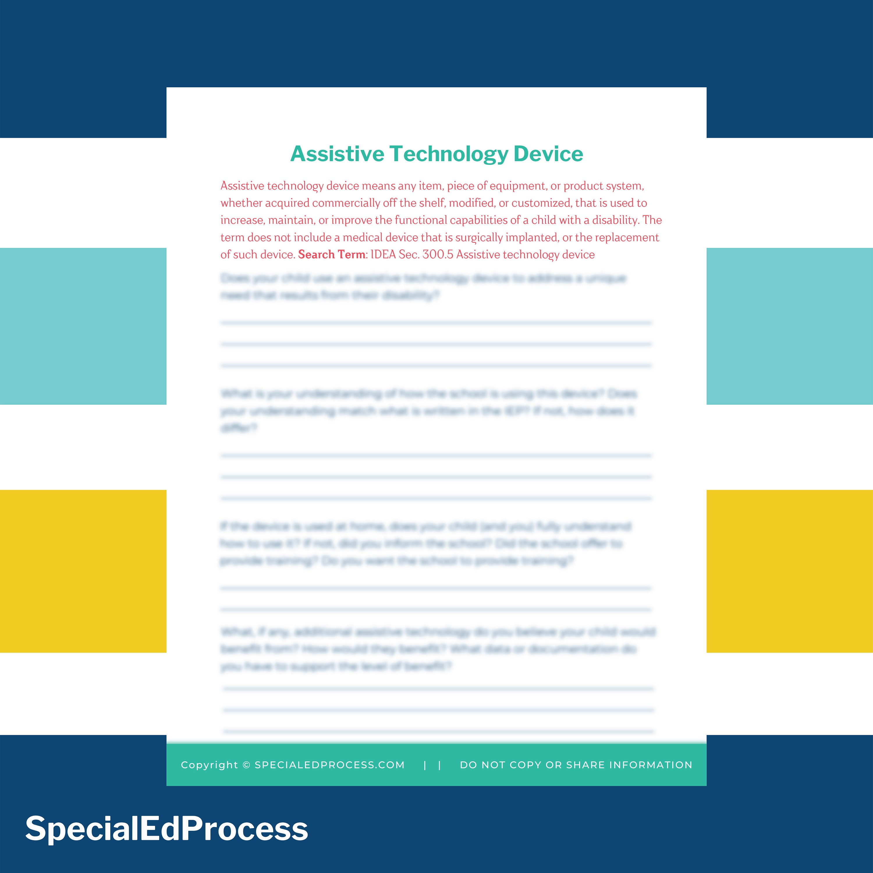 Parent-teacher Conference Preparation Form, Meeting Prep, IEP ...