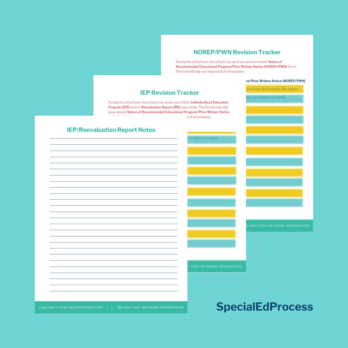 IEP Meeting Prep Toolkit for Parents, Special Education Planning ...