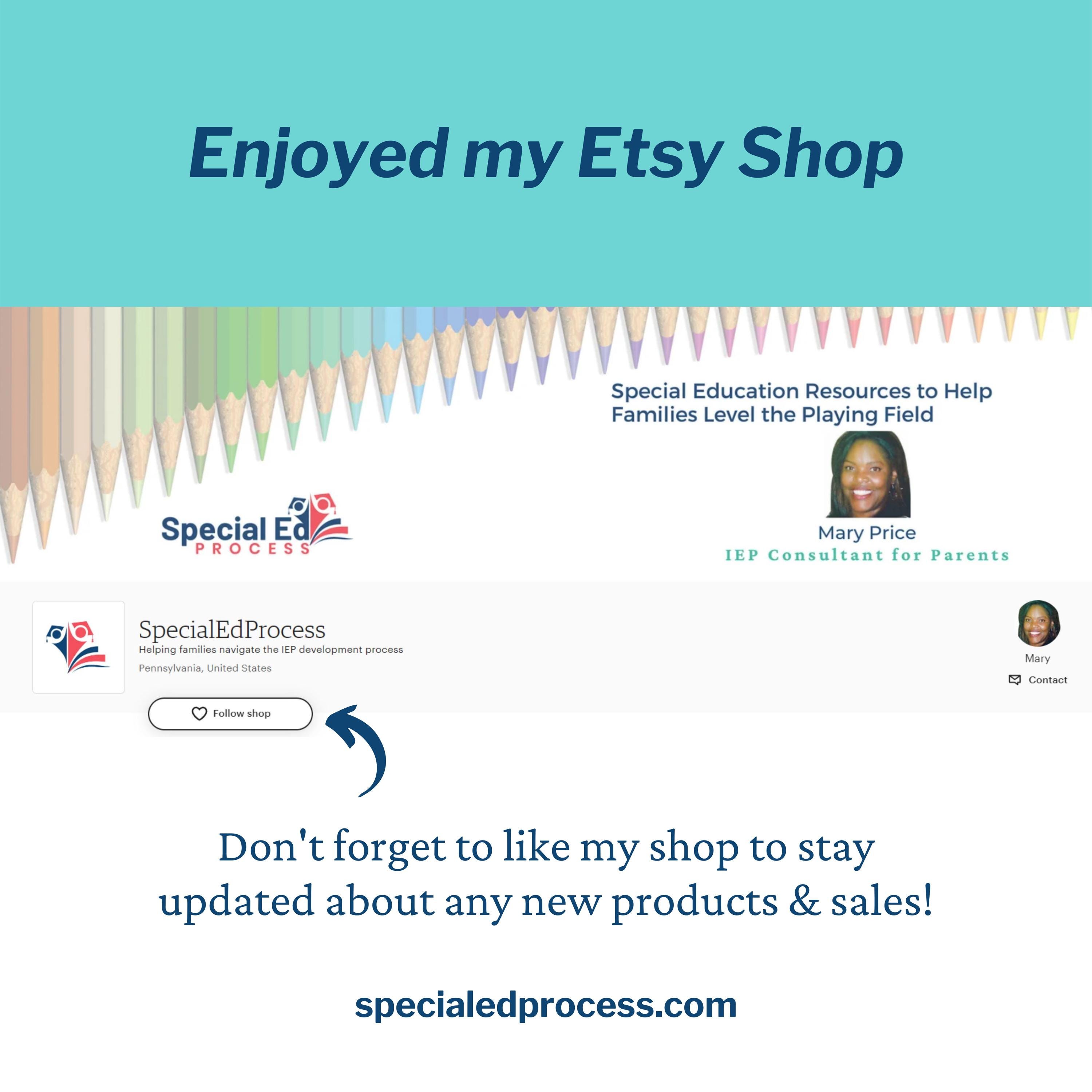 IEP Binder Kit + Parent Meeting Prep Worksheets – Special Education ...