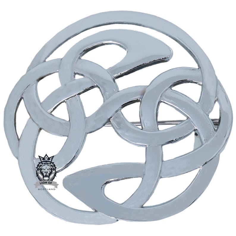 Scottish Fly Plaid Brooch - Celtic Sash Pin Brooches for Men & Women ...
