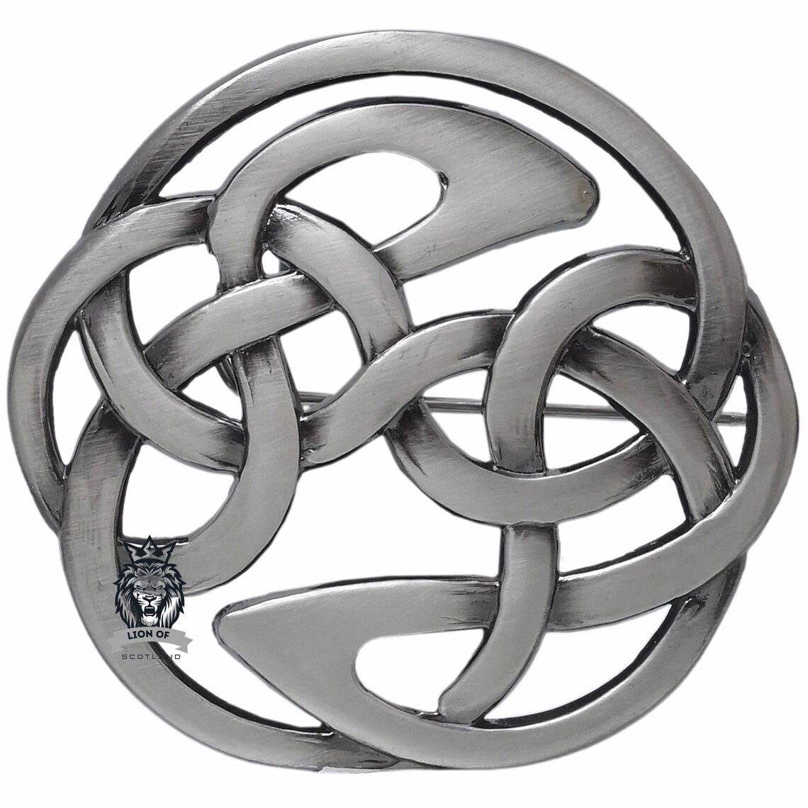 Scottish Fly Plaid Brooch - Celtic Sash Pin Brooches for Men & Women ...