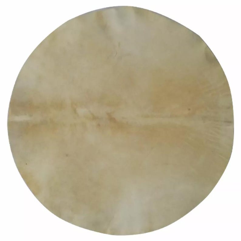 Premium Goat Skin Drum Heads for Banjo, Snare Drums, Djembe, and Irish ...