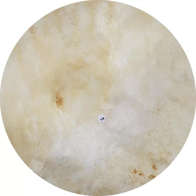 Premium Goat Skin Drum Heads for Banjo, Snare Drums, Djembe, and Irish ...