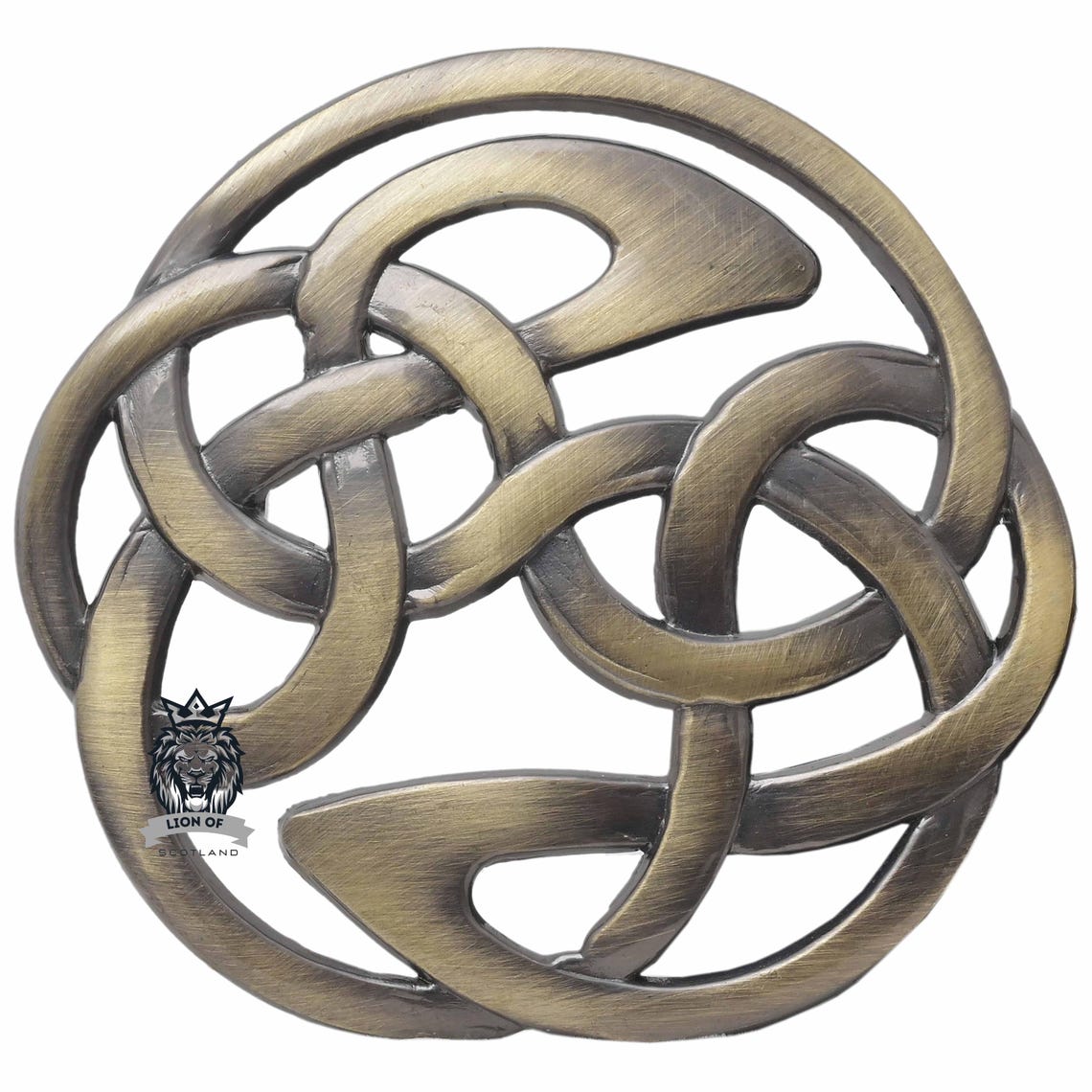 Scottish Fly Plaid Brooch - Celtic Sash Pin Brooches for Men & Women ...