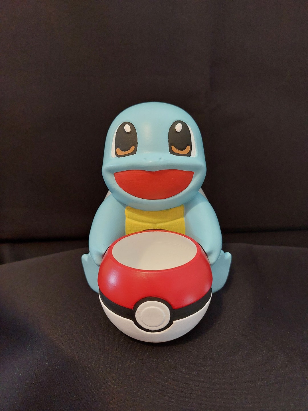 SQUIRTLE Pot CHIBI 15 CM HANPAINTED - Etsy