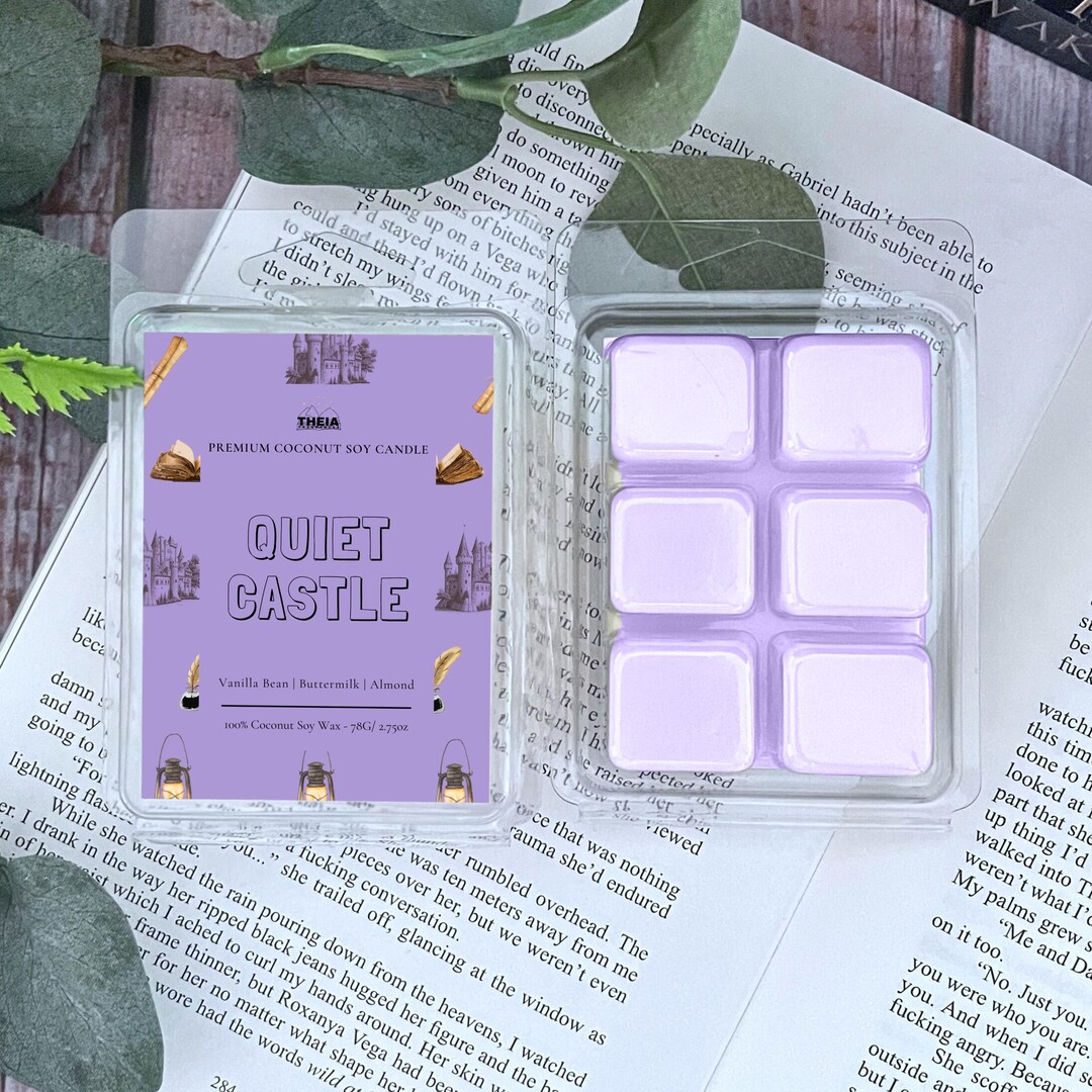 Quiet Castle Halloween Special Bookish Candle Coconut Soy Candle Wax ...