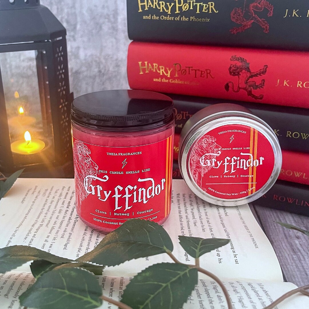 Gryffindor Brave at Heart Harry Potter Wizarding World Book Inspired ...