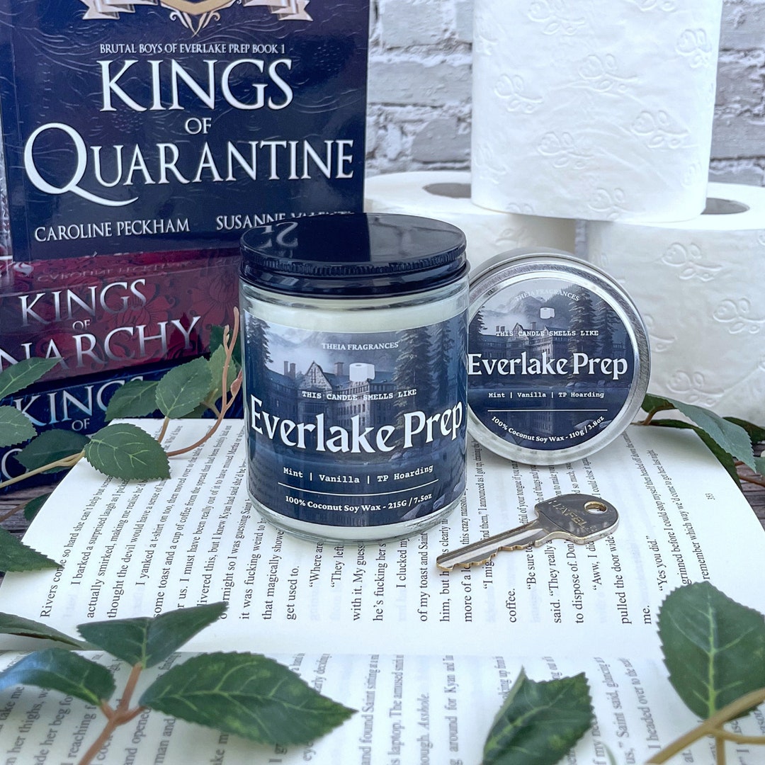 Everlake Prep | OFFICIALLY LICENSED | Brutal Boys of Everlake Prep | Bookish Candle | Soy Wax ...