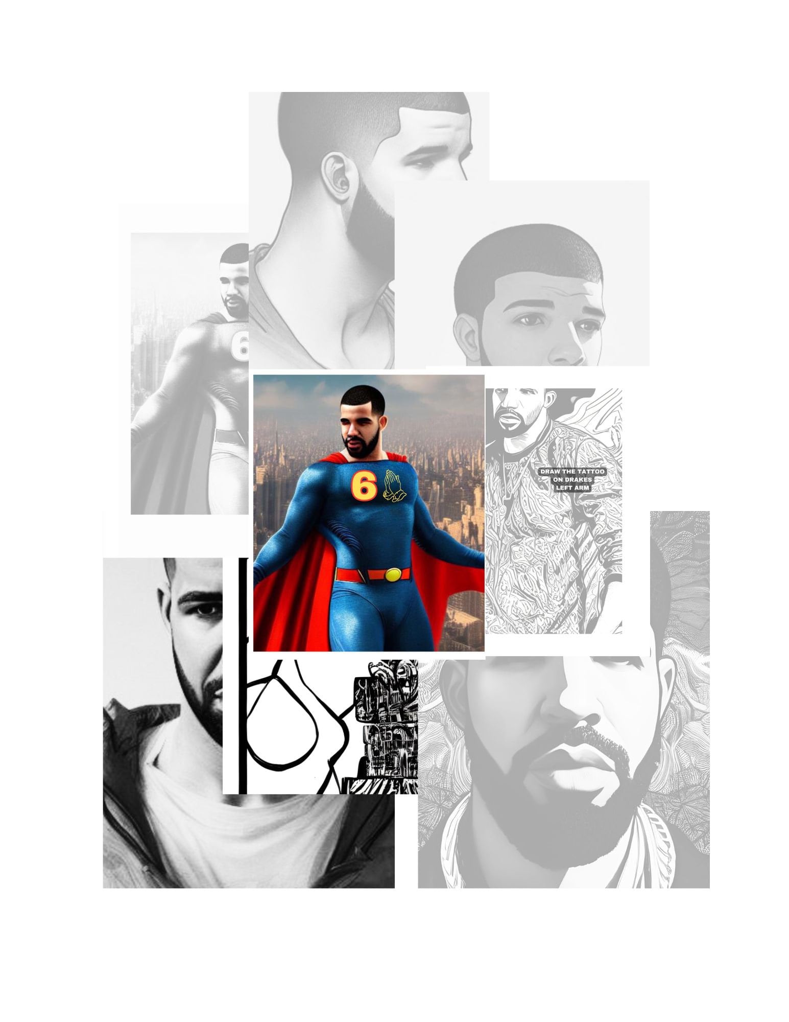 Drake, Colouring Book, Coloring Book, Games, Activities, Hip Hop, the ...