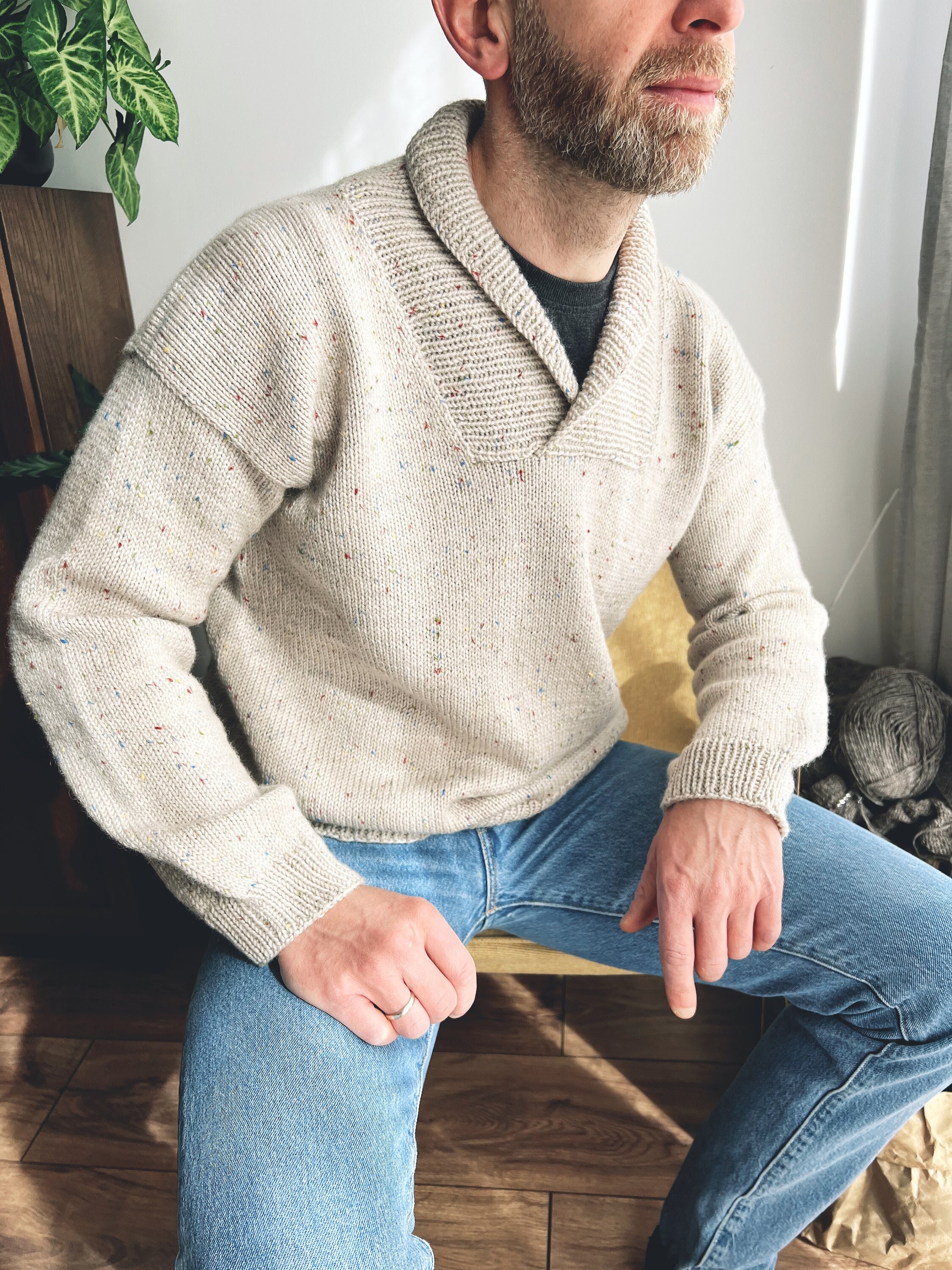 Lava Man Sweater. Knitting Pattern [ENG] - Etsy