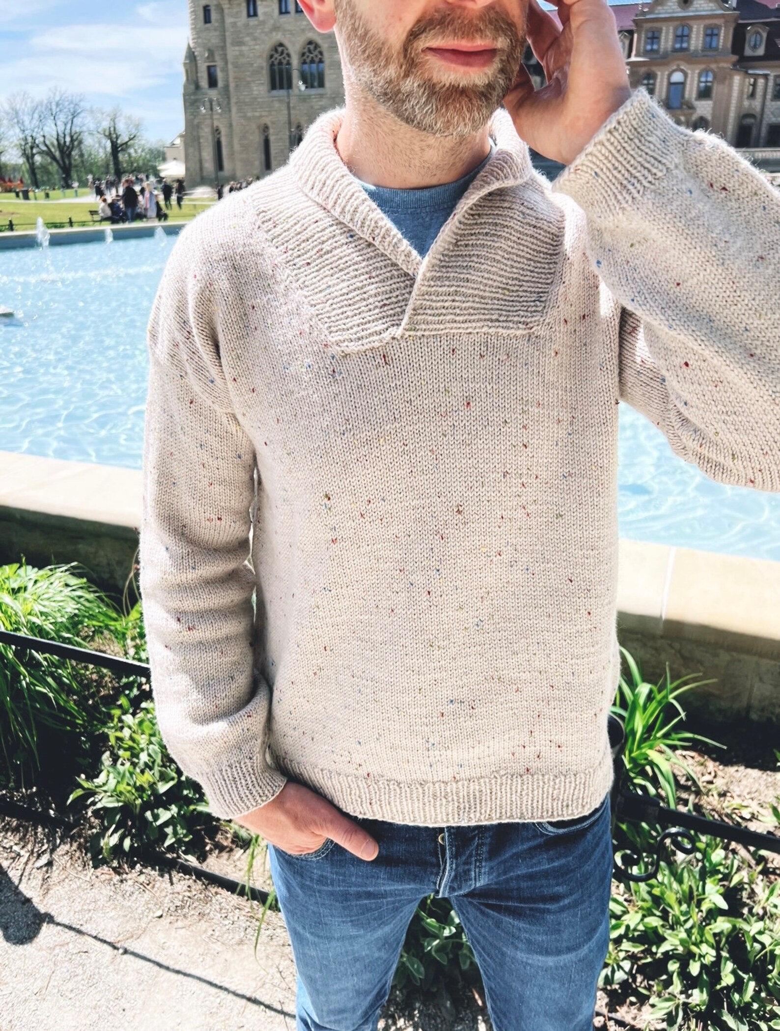 Lava Man Sweater. Knitting Pattern [ENG] - Etsy