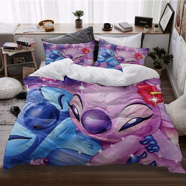 Lilo and Stitch Full Bedding - Etsy