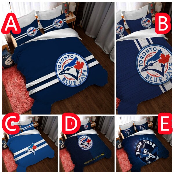 Toronto Blue Jays Bedding - Etsy Canada