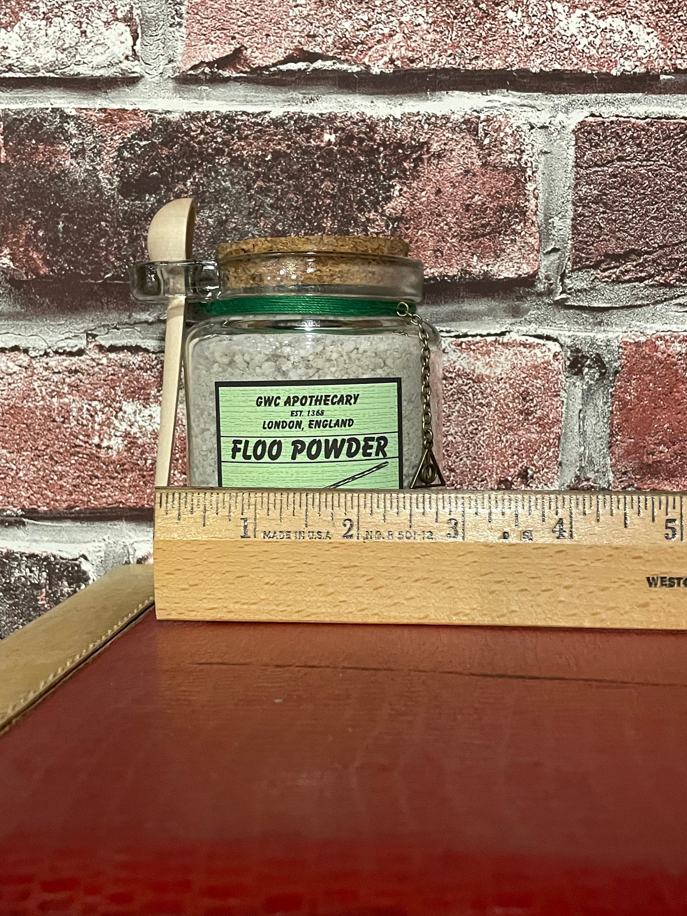 Floo Powder Decorative Bottle LARGE Halloween Decor - Etsy