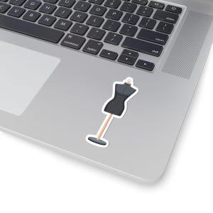 Mannequin Stand Kiss-cut Stickers, Decals, Fashion Lover Gift, Trendy ...