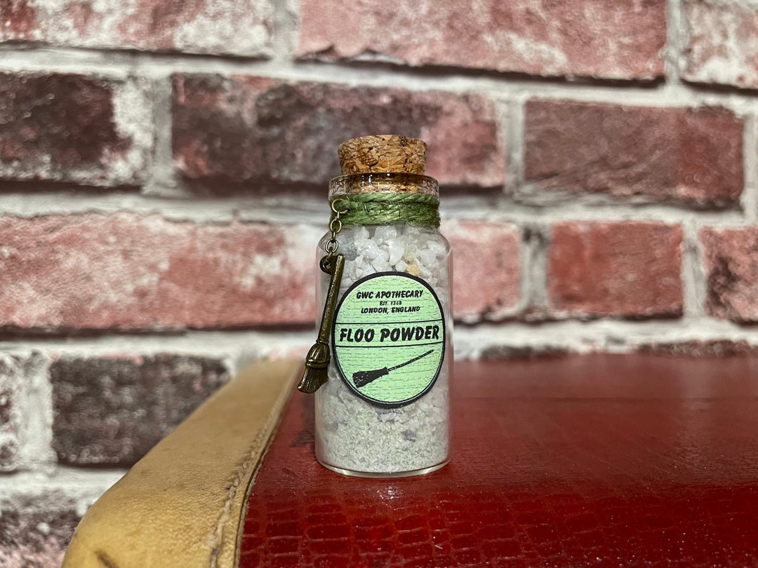 Floo Powder Decorative Bottle SMALL Halloween Decor - Etsy