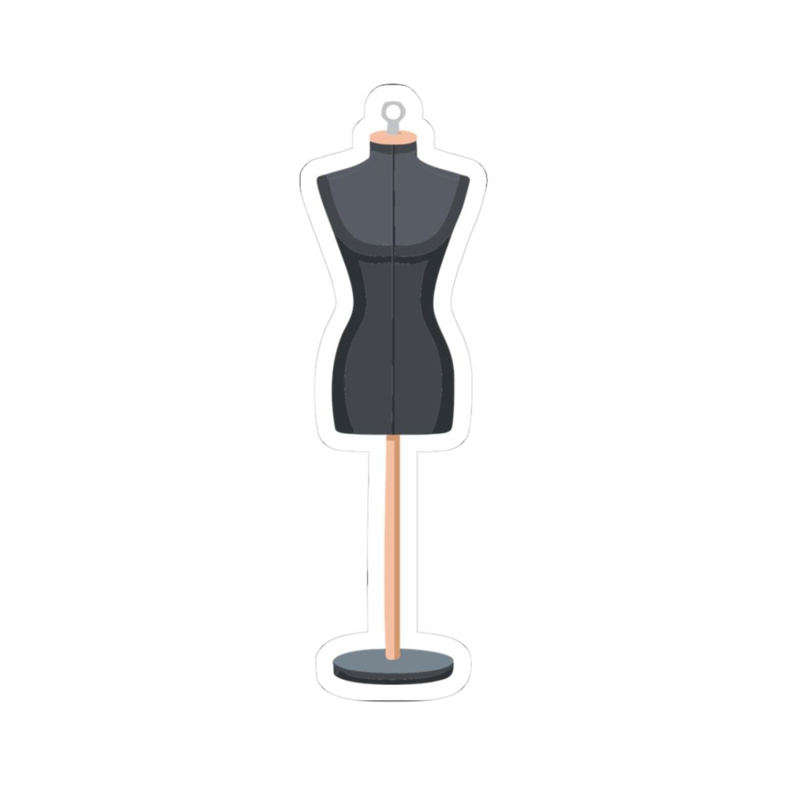 Mannequin Stand Kiss-cut Stickers, Decals, Fashion Lover Gift, Trendy ...