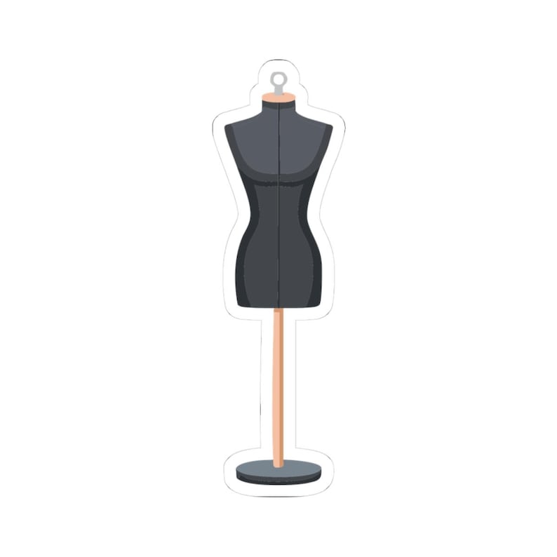 Mannequin Stand Kiss-cut Stickers, Decals, Fashion Lover Gift, Trendy ...