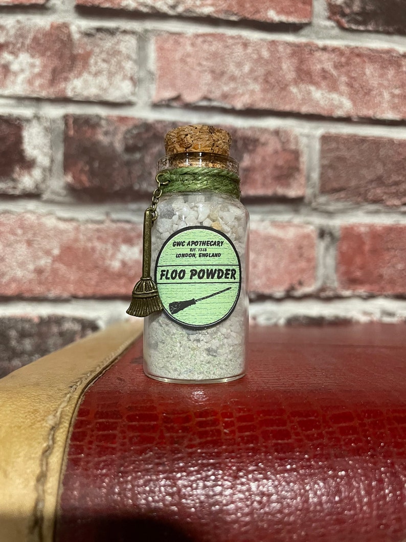 Floo Powder Decorative Bottle SMALL Halloween Decor - Etsy