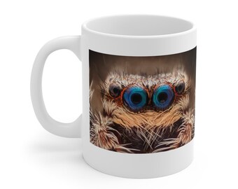 Spiders on a Mug - Etsy