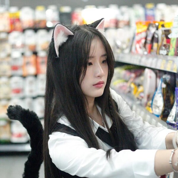 Cat Ears And Tail Set Etsy