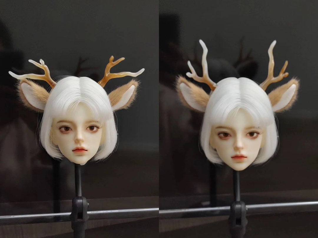 BJD Deer Ears Headband Kit for Doll Mini Cosplay Deer Headdress ...
