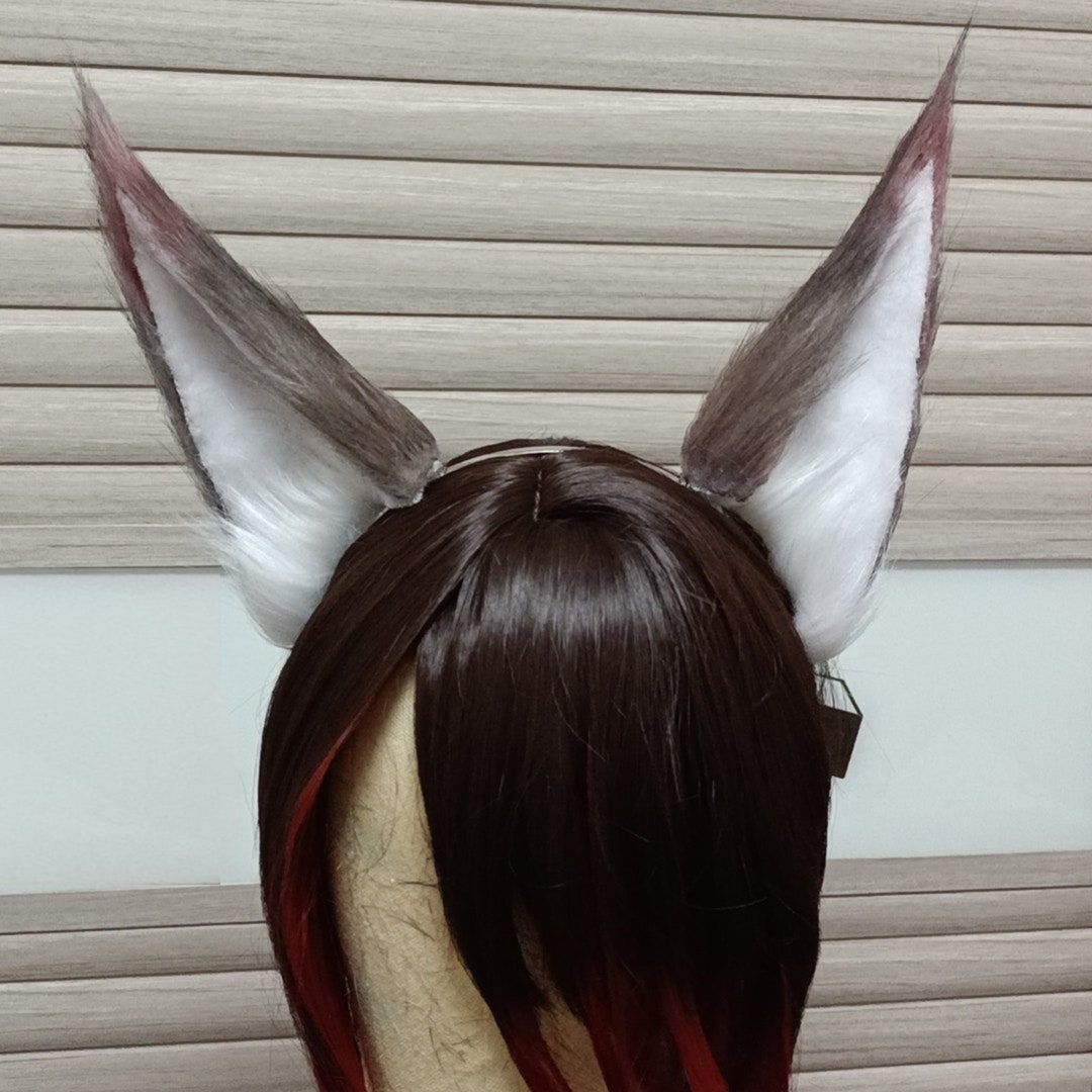 Cosplay Fox Ears Kit Cos Headband Wolf Ears Hairband Cosplay - Etsy
