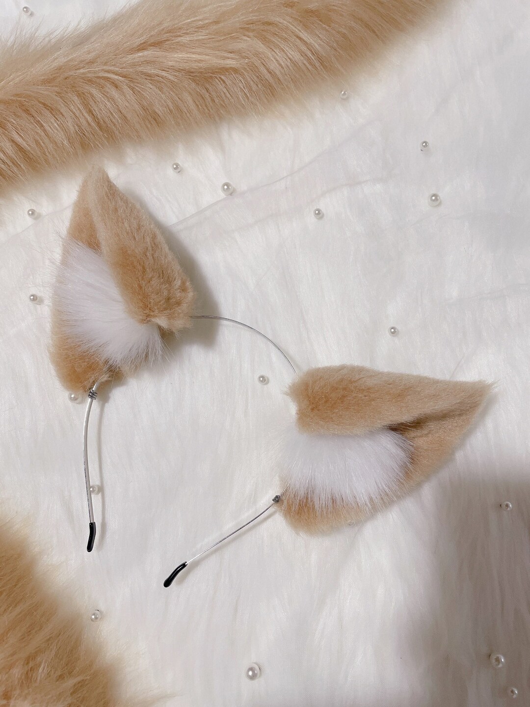 Cosplay Cat Ears Tail Kit Cos Cat Headband Hairband Cat Ears Etsy