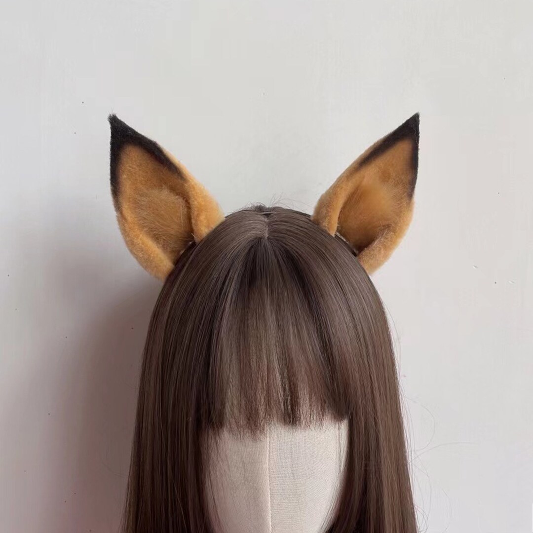 Cosplay Fox Ears Kit Cosplay Arknights Ceobe Headband Furry - Etsy