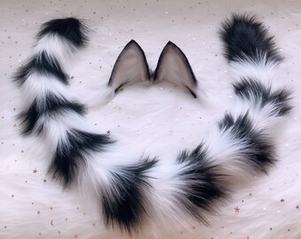 White Fur Tail - Etsy