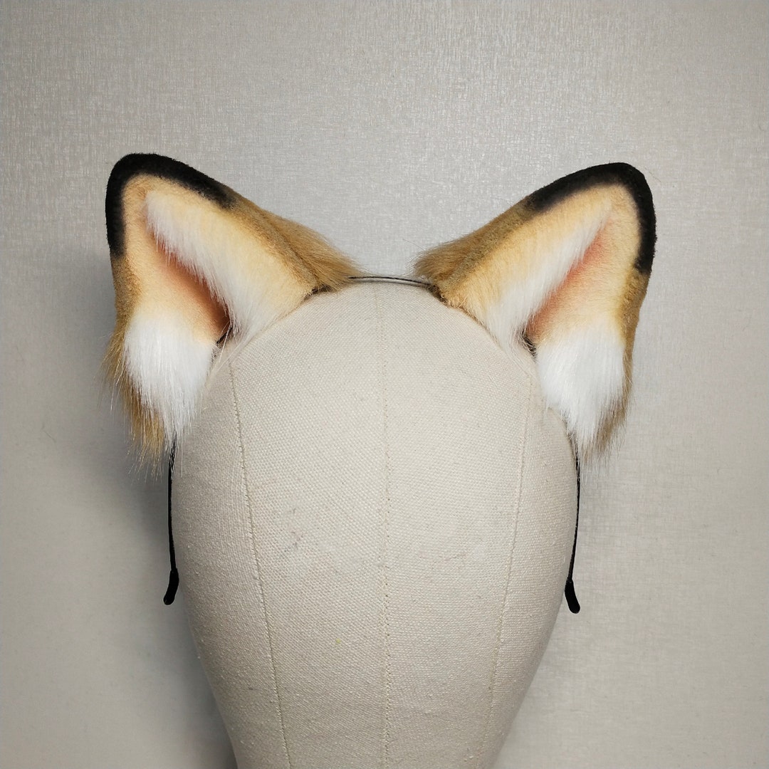 Cosplay Shiba Inu Ears Tail Kit Cosplay Headdress Hairband Etsy