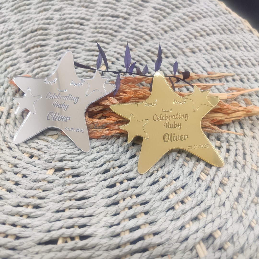 Cute Star Magnet, Newborn Favors | Baby Shower Magnet | Newborn Gift ...
