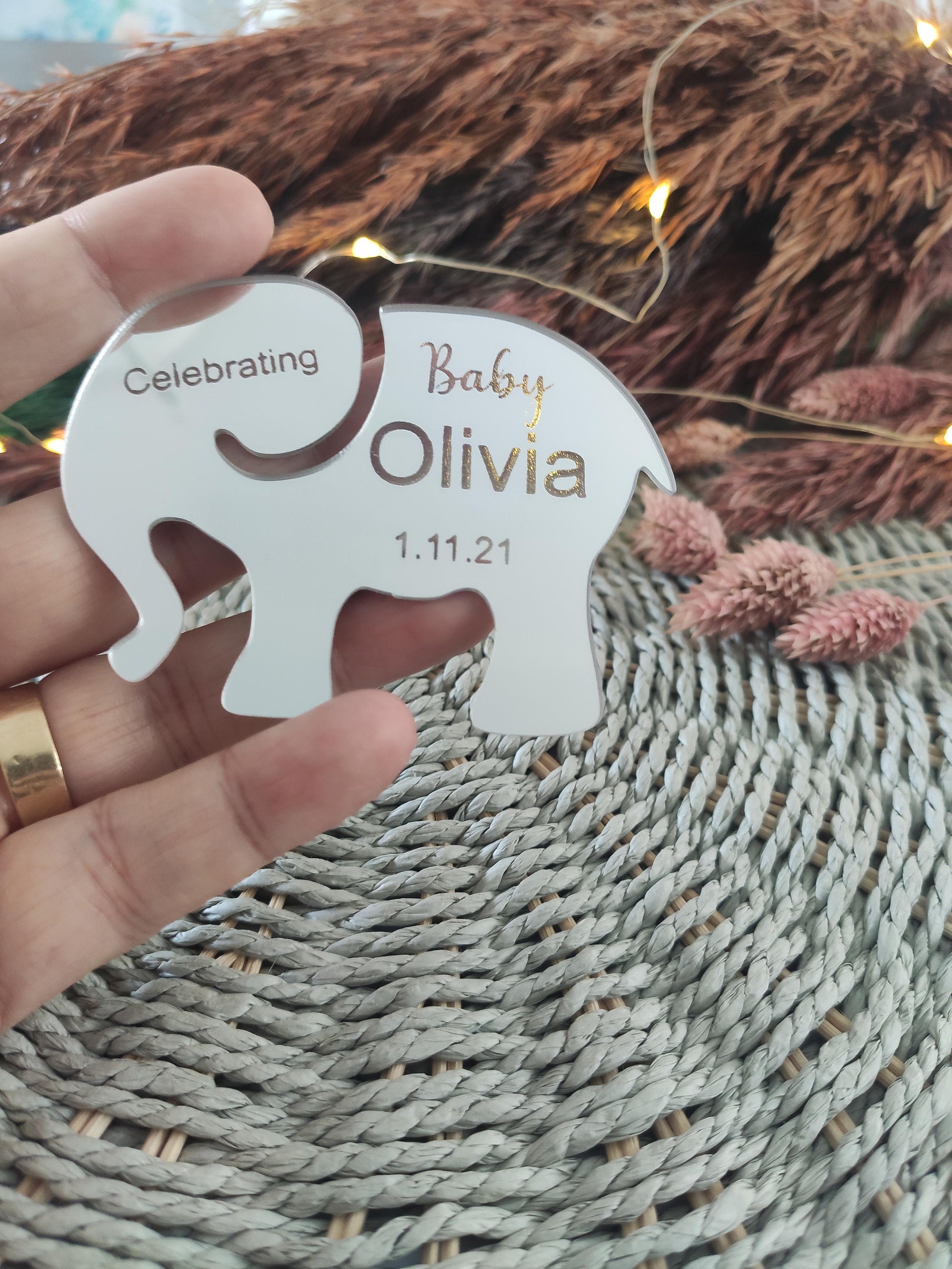 Elephant Magnet Favors Baby Shower Magnet Newborn Gift - Etsy