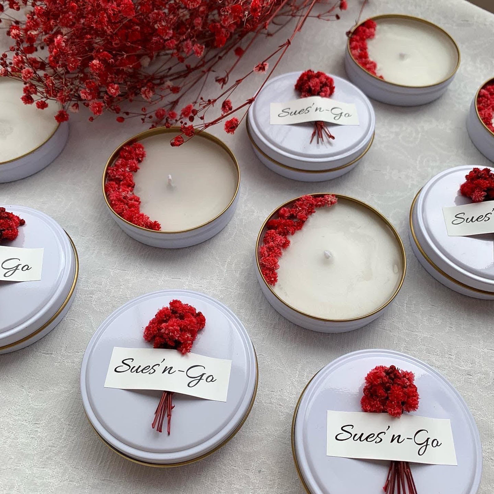 50 PCS Personalized Mini Candle Favors Personalized Box - Etsy