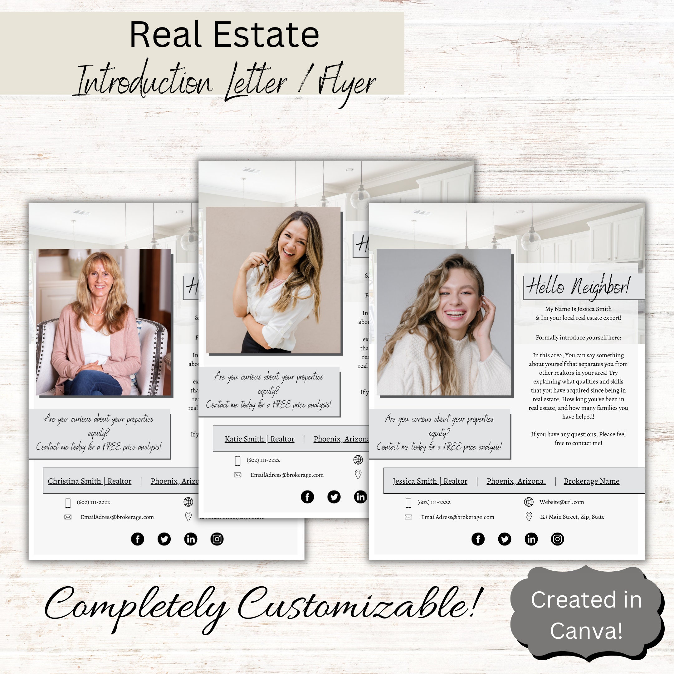 Real Estate Introduction Letter | Real Estate Marketing | Introduction ...