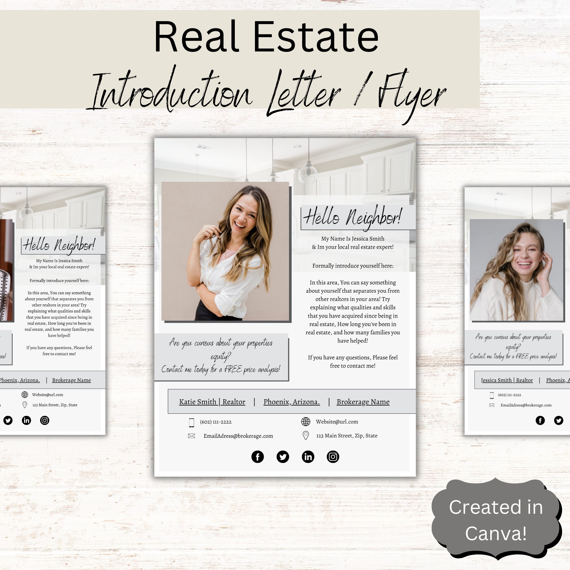 Real Estate Introduction Letter | Real Estate Marketing | Introduction ...