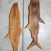 2- 28”x11” Tarpon Fish in Pecan Wood Wall Art - Etsy