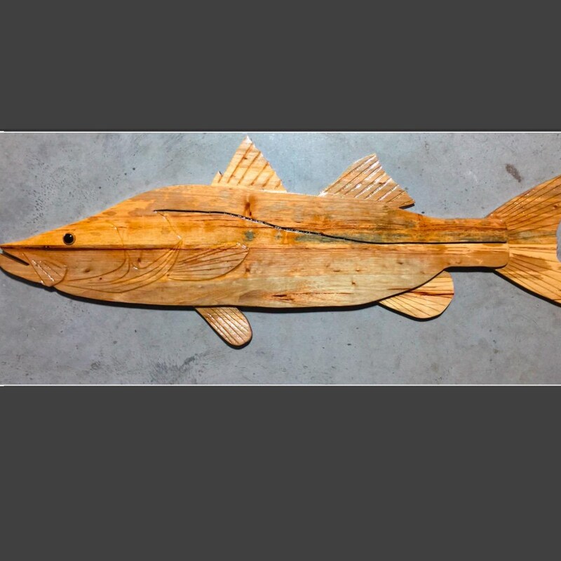 Wood Fish Art - Etsy