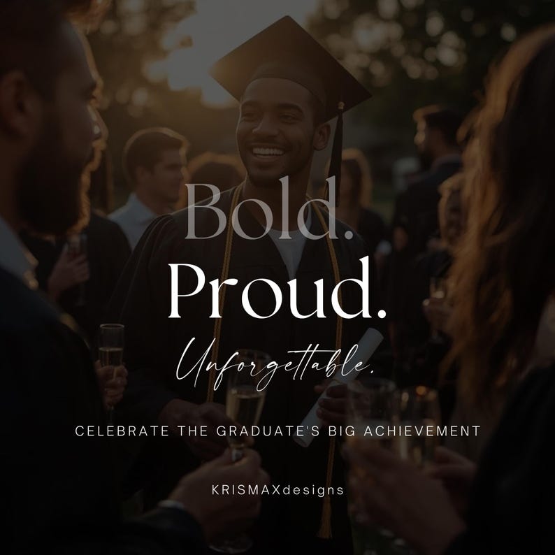 Digital Graduation Party Invitation, Animated Gold College Announcement ...
